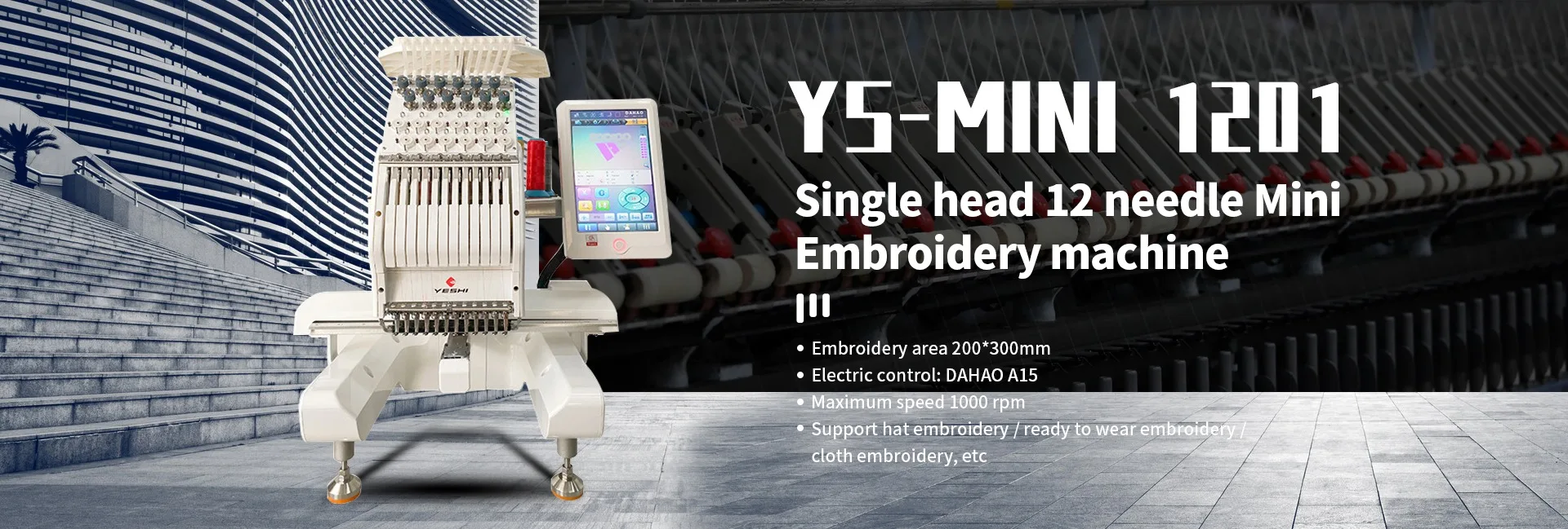 Taizhou Yeshi Embroidery Machine Manufacture Co., Ltd. - Embroidery ...