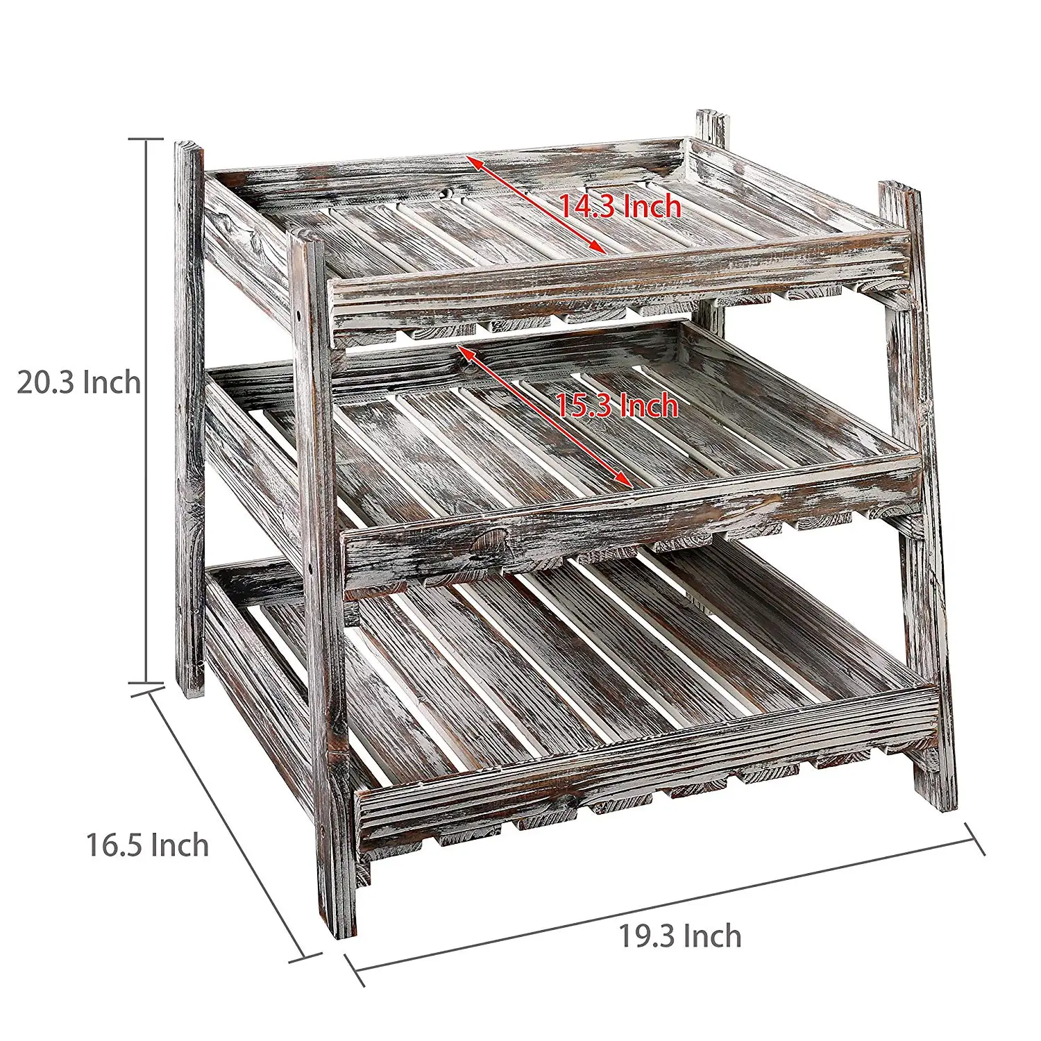 Amazon Antique Solid Wood Three-layer Physical Tray For Kitchen - Buy ...