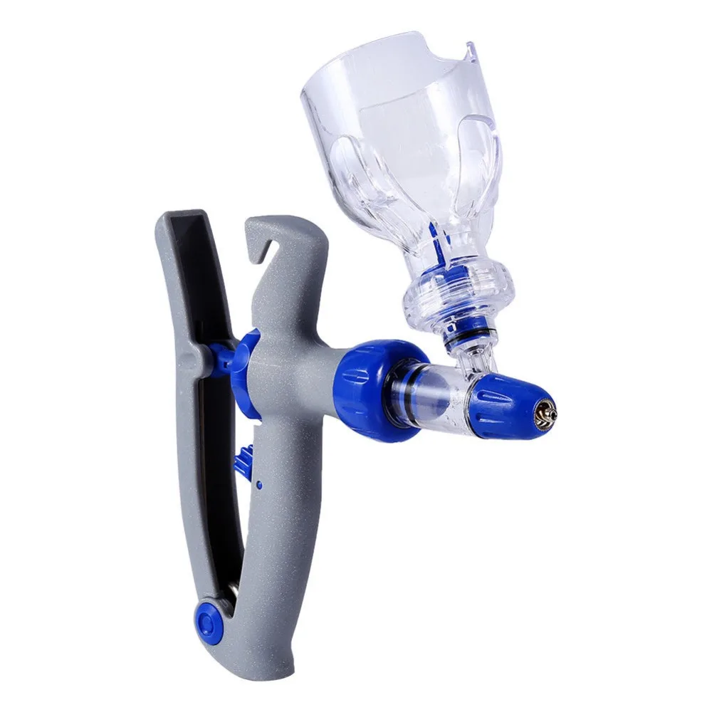 2ml Bottle Connected Automatic Vaccine Syringe Vet Dosing