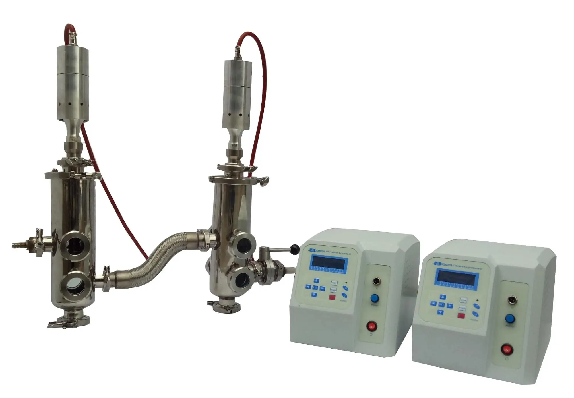 3000w Ultrasonic Homogenizer 20L/ Hour Continuous Flow Ultrasonic ...