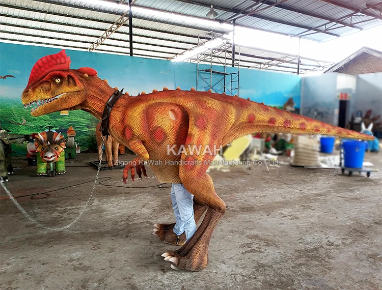 Dino Park Show Life Size Adult Dinosaur Costume Walking Realistic ...