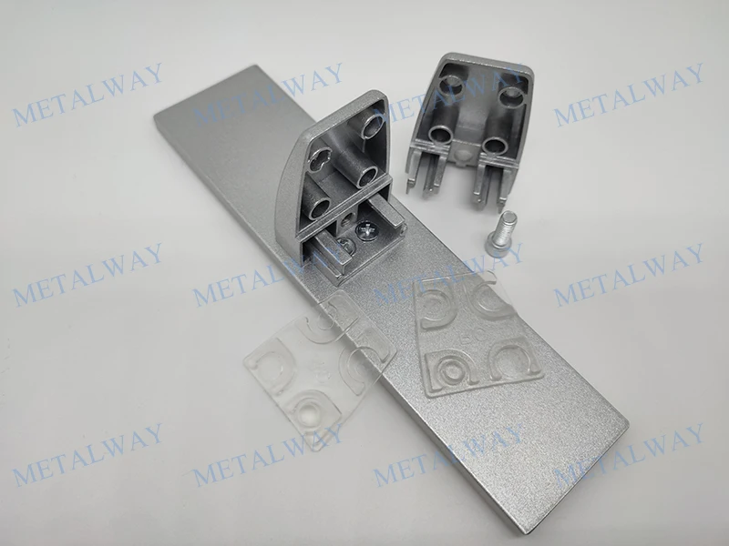 Freestanding Clamp Desktop Divider Bracket Aluminum Extruded Foot ...