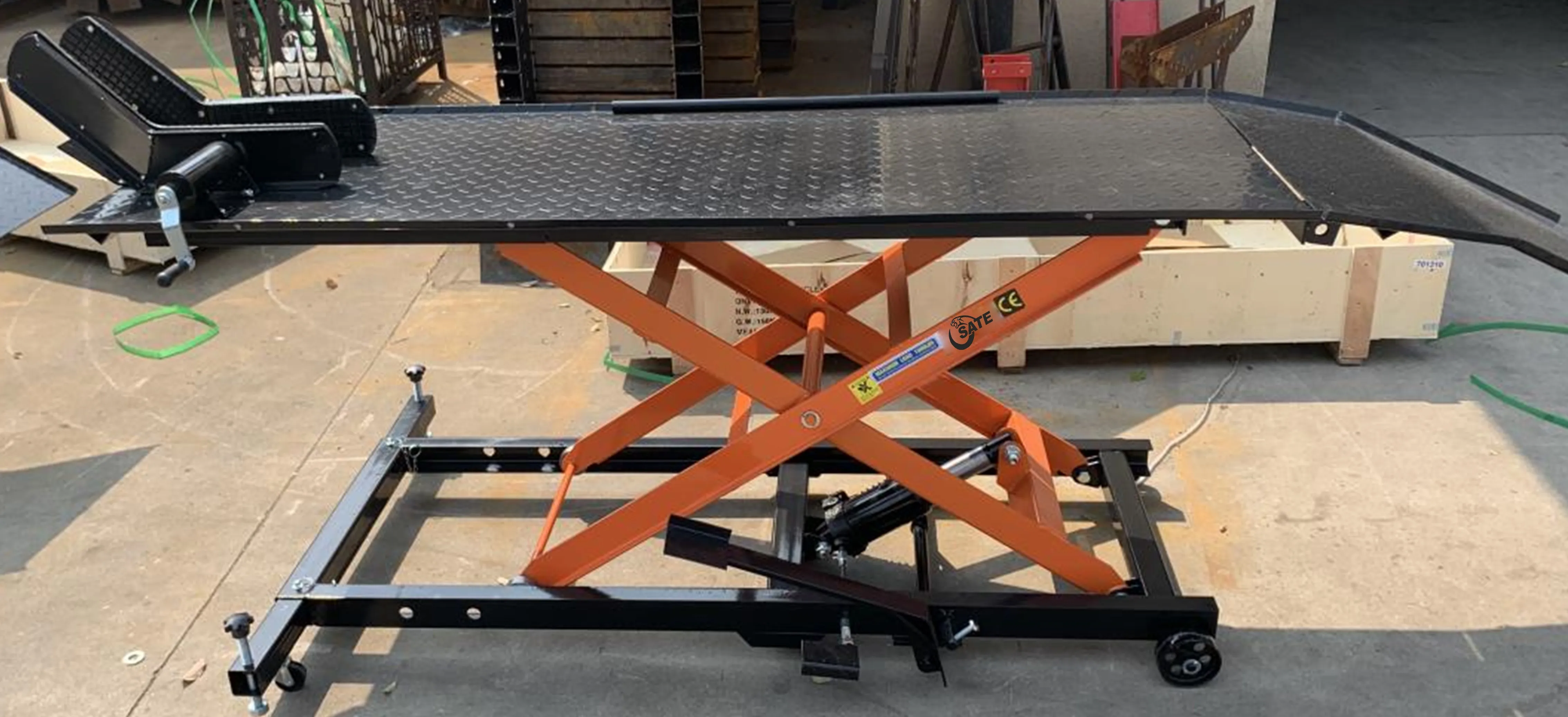 1000lbs Hydraulic Motorcycle Lift Table for Sale - OEM Support