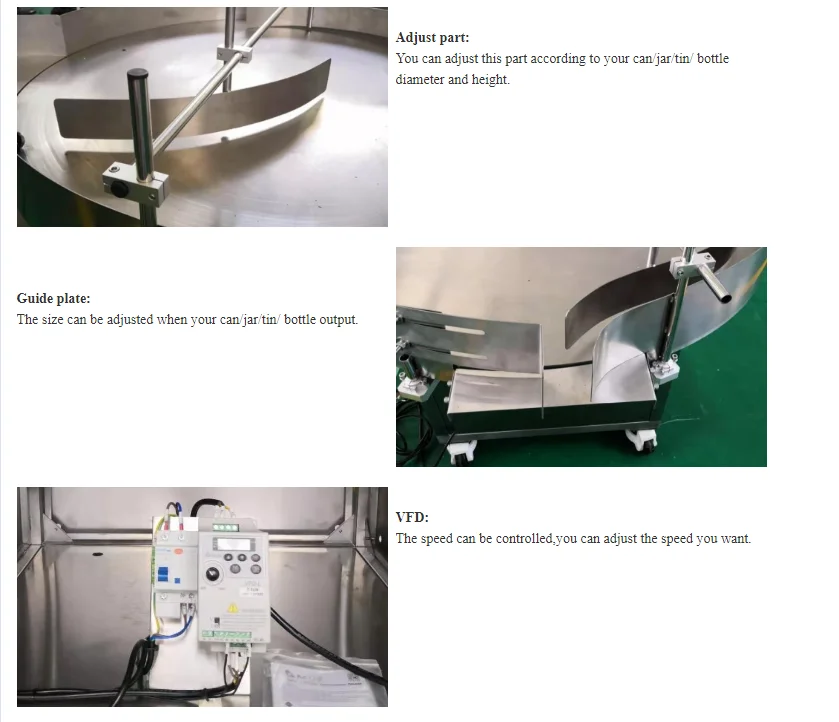China Supplier Rotary Feeding Table For Cans Collecting - Buy Rotary ...
