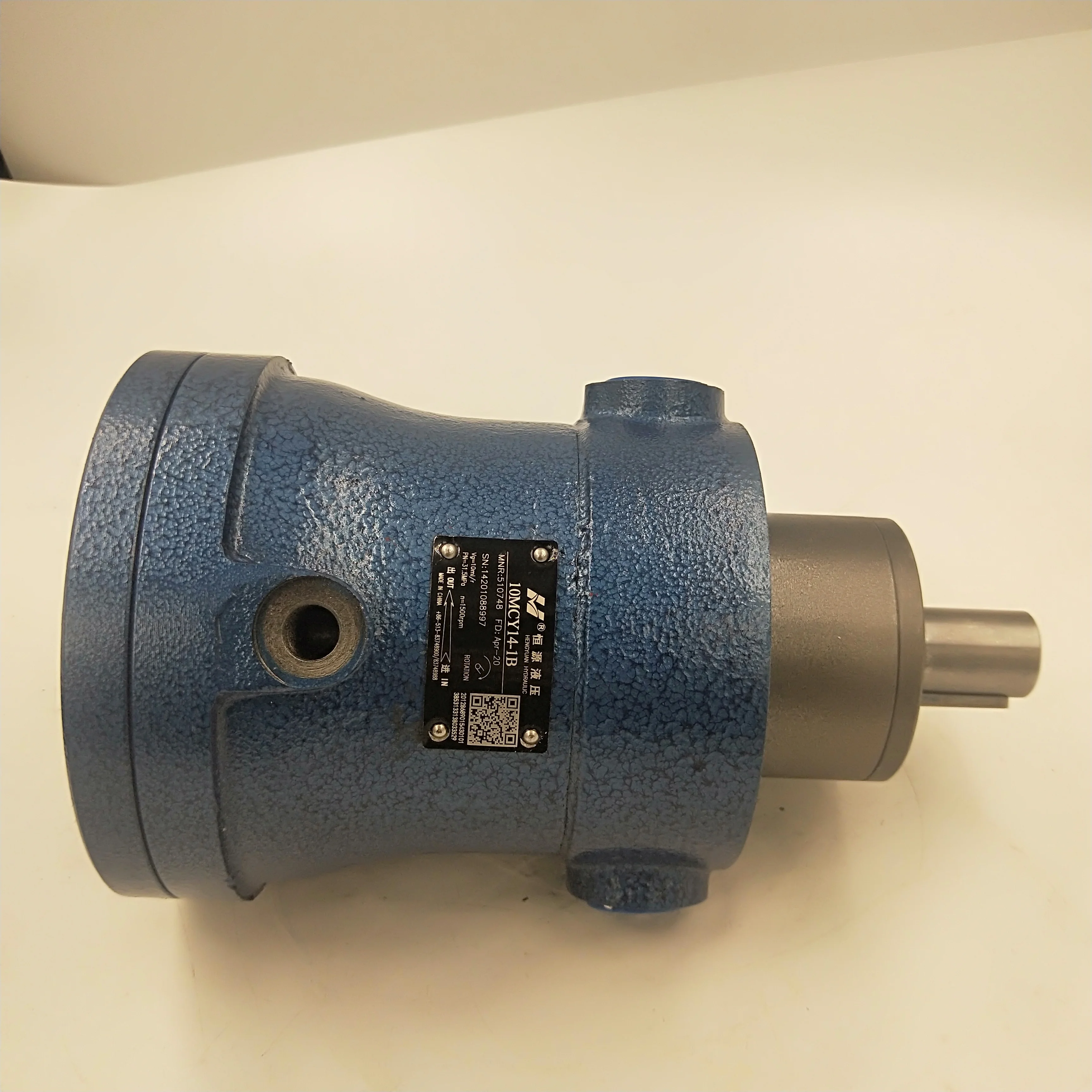 Mcy Ycy 10mcy14-1b 25mcy14-1b 40mcy14-1b Oil Axial Piston Pump High ...