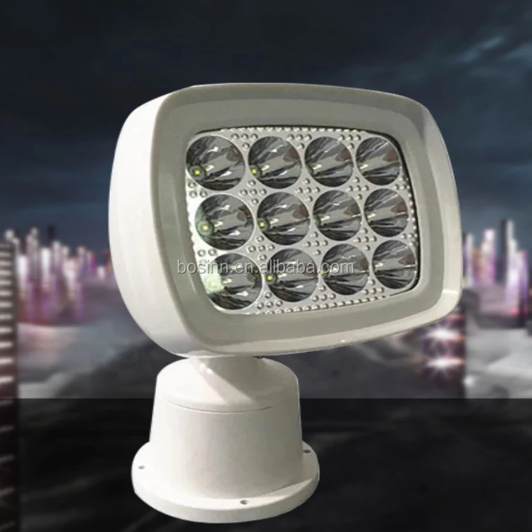 Marine Spotlight Wireless Remote Control Searchlight For Boat Yacht ...