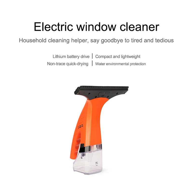 Boomjoy Multi-use Electric Window Cleaner Shower Squeegee - Buy ...