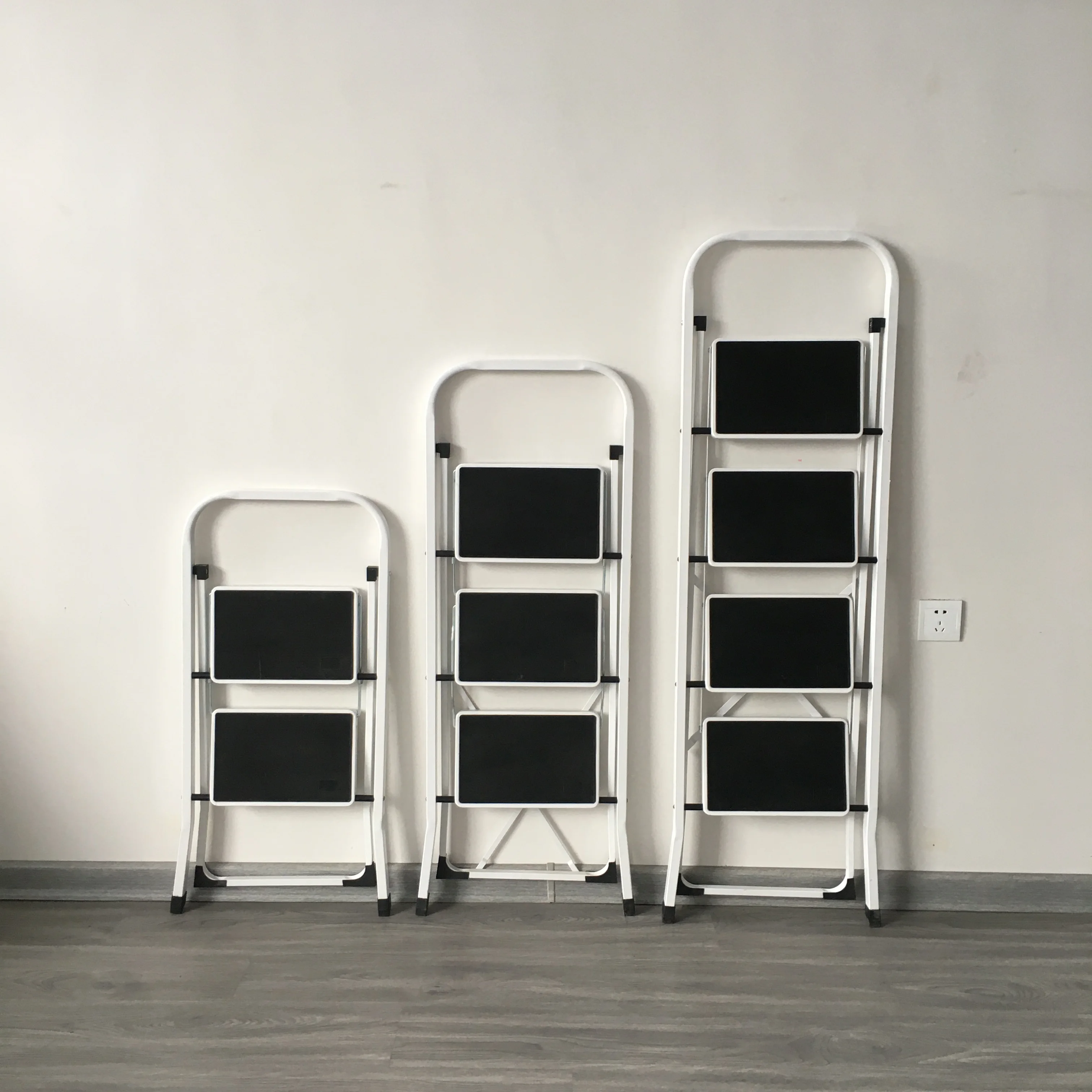 Portable 3 Step Steel Step Ladder, Adjustable Step Stairs| Alibaba.com