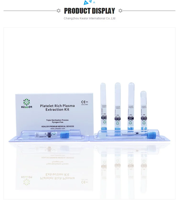 8ml Platelet Rich Plasma Acd Gel Anticoagulation Prp Tube With Gel ...