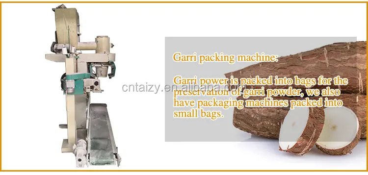 Automatic Gari Processing in Nigeria - Garri Packing Machine