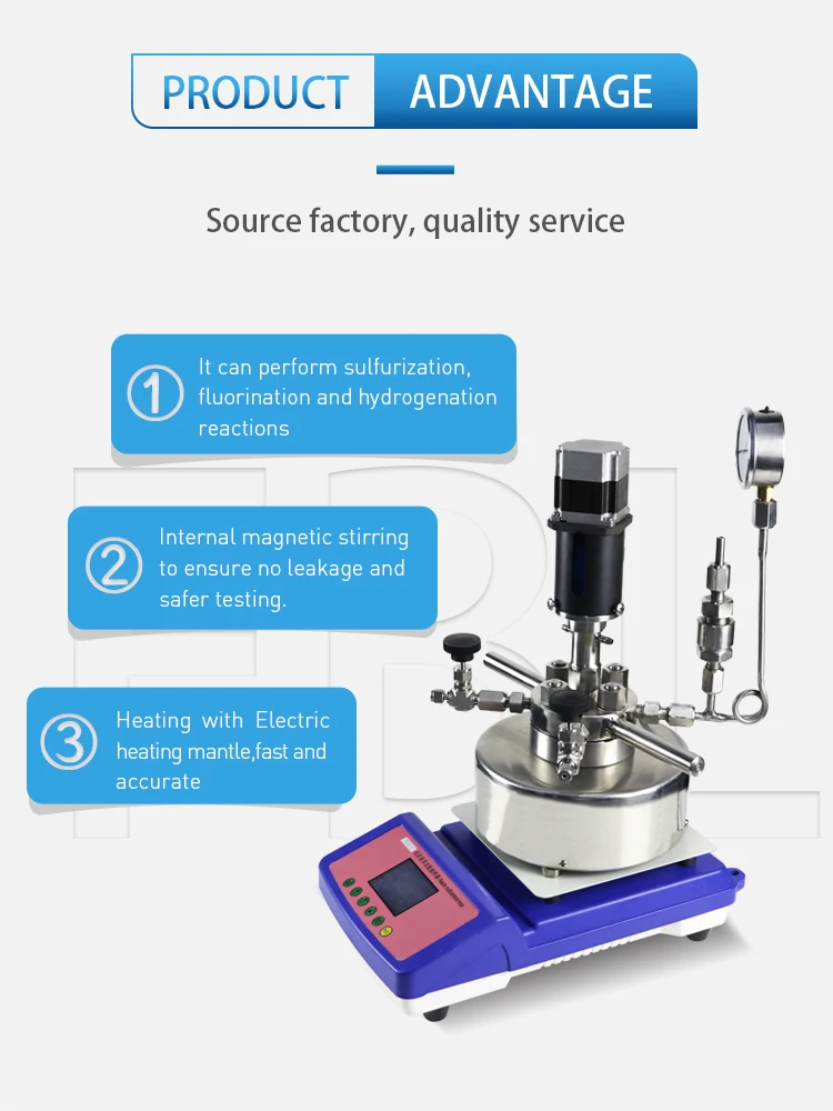 50ml Parr High Pressure Chemical Reactor - OEM Customizable | Wholesale