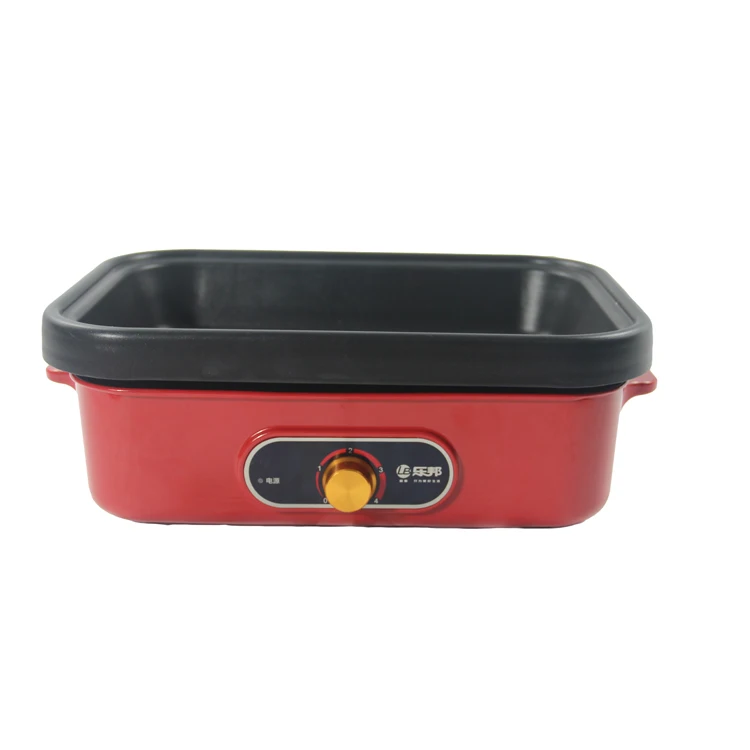 Grill Pan Indoor Hot Pot Electric Bbq Grill Electric Griddles Large ...