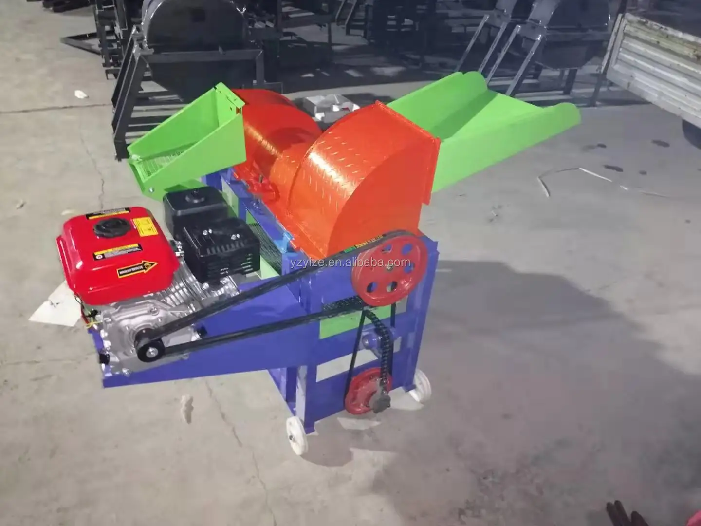 Farm Maize Corn Shelling Thresher Machine Threshing Husker Fresh Corn ...