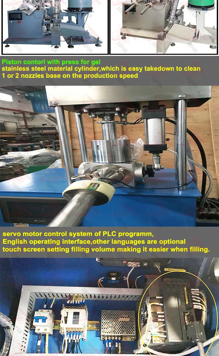 Semi Automatic Silicone Gel Sealant Cartridge Filling Machine