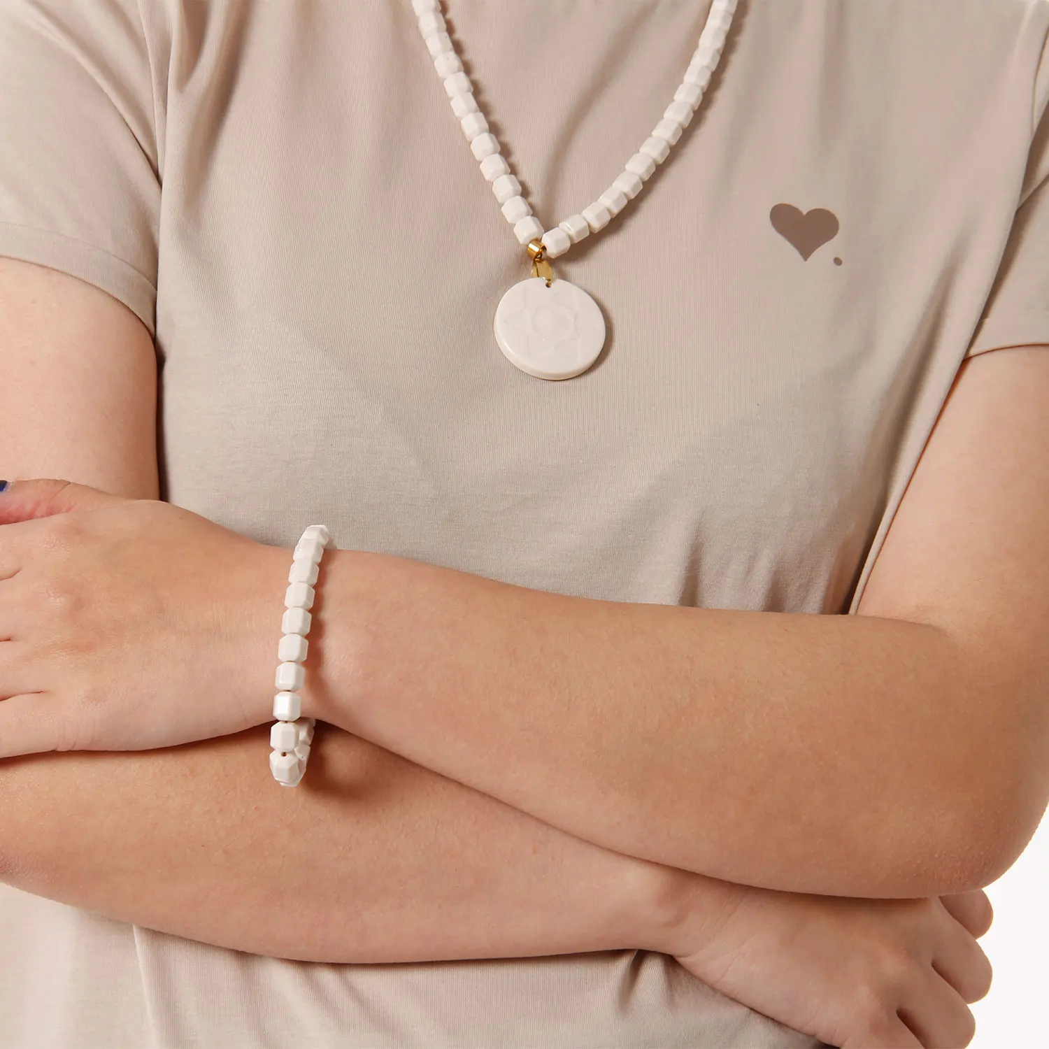 Far Infrared Anion Energy Stone Germanium Necklace Bracelet Tourmaline ...