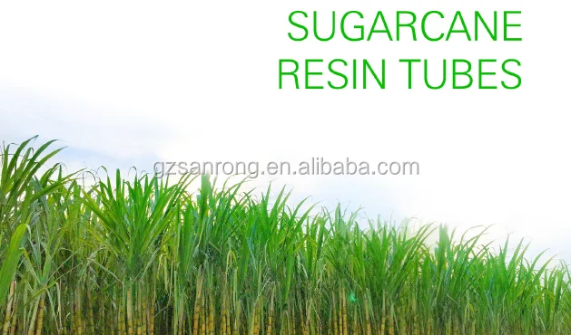 OEM PE Sugar Cane Material Empty Cosmetic Packaging Tube Plastic Custom ...