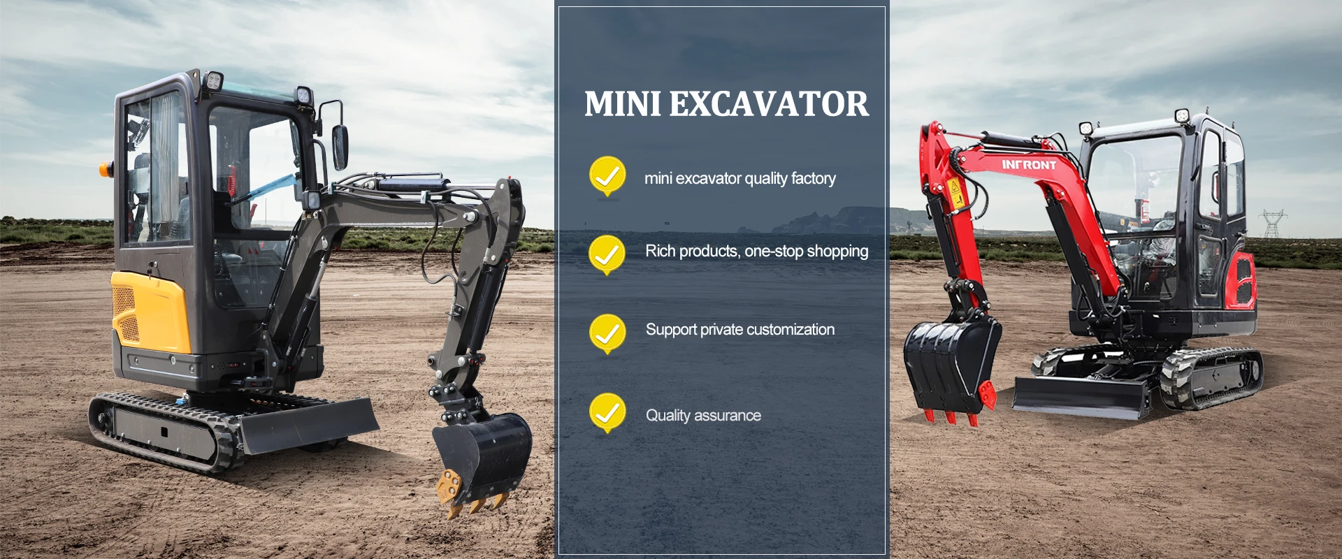 Shandong Infront Machinery Co., Ltd. - Mini Excavator, Lawn Mower