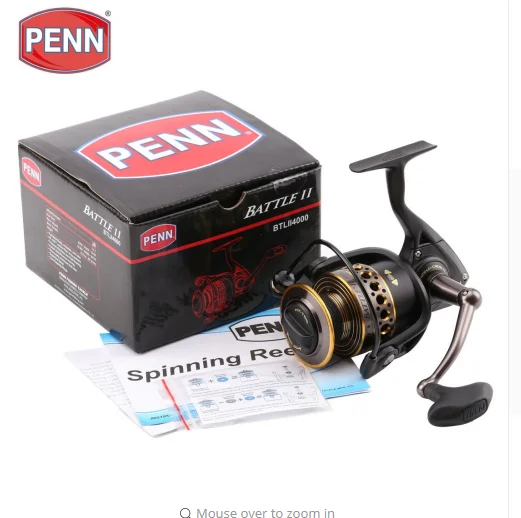 Penn Battle Ii 3000-8000 Sea Big Game Baitcasting Trolling Saltwater ...