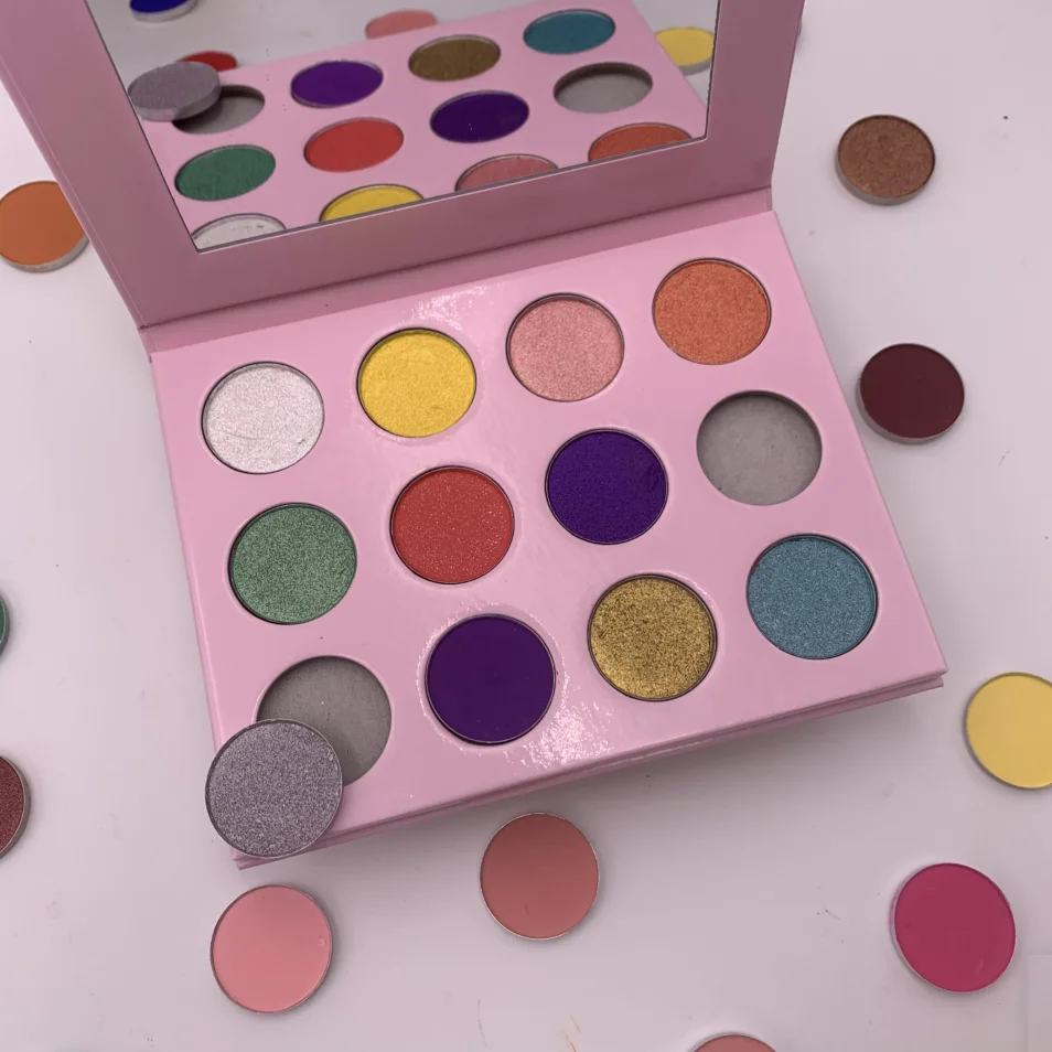Pink Empty Eye Shadow Privete Label Eye Shadow Pallets Buy Eye Shadow Eyeshadow Paletteempty