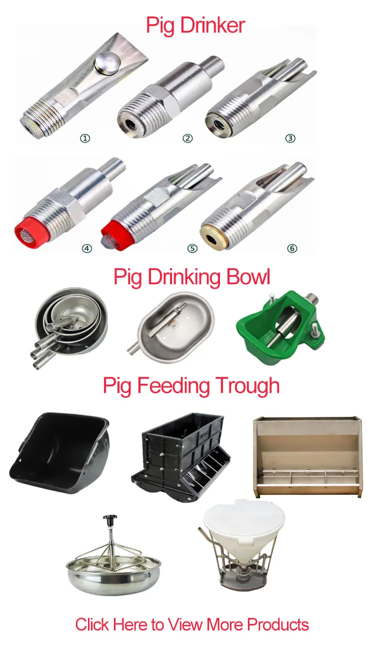 Hog Stainless Steel Automatic Drinker Nipple Pig Farm Drinking ...