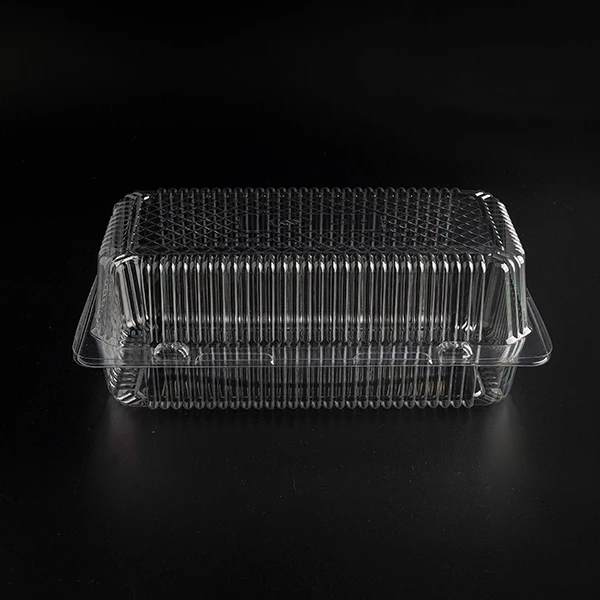 Disposable Plastic Clamshell Blister Croissant Packaging Box Clear ...