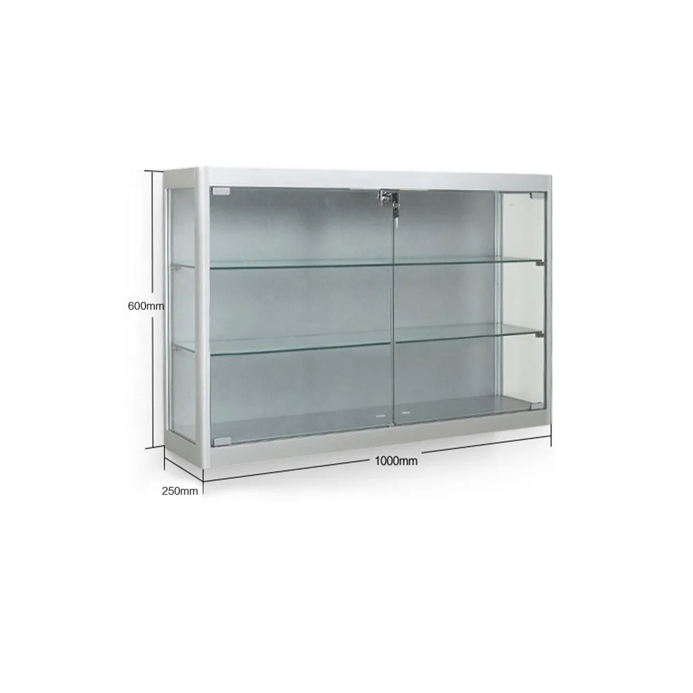 Customized Silver Glass Trophy Display Cabinet for Trophies - OEM Welcome