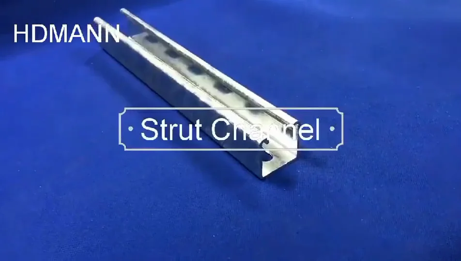 Unistrut Slotted Cold Formed C Strut Steel Profile Dimensions Channel ...
