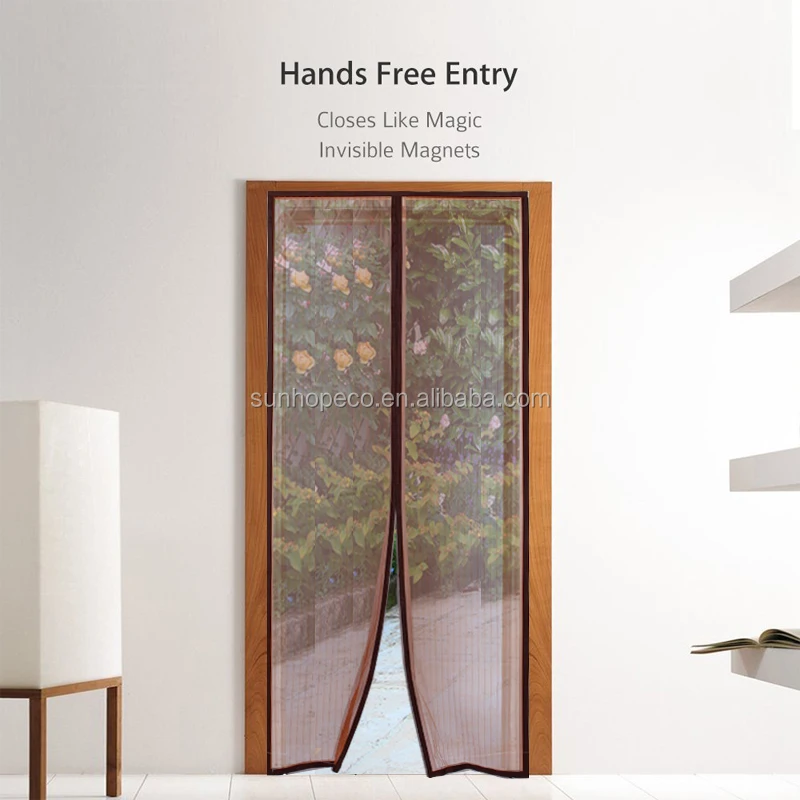 RV Limo Motorhome Applied Magnetic Interior Screen Door Curtain