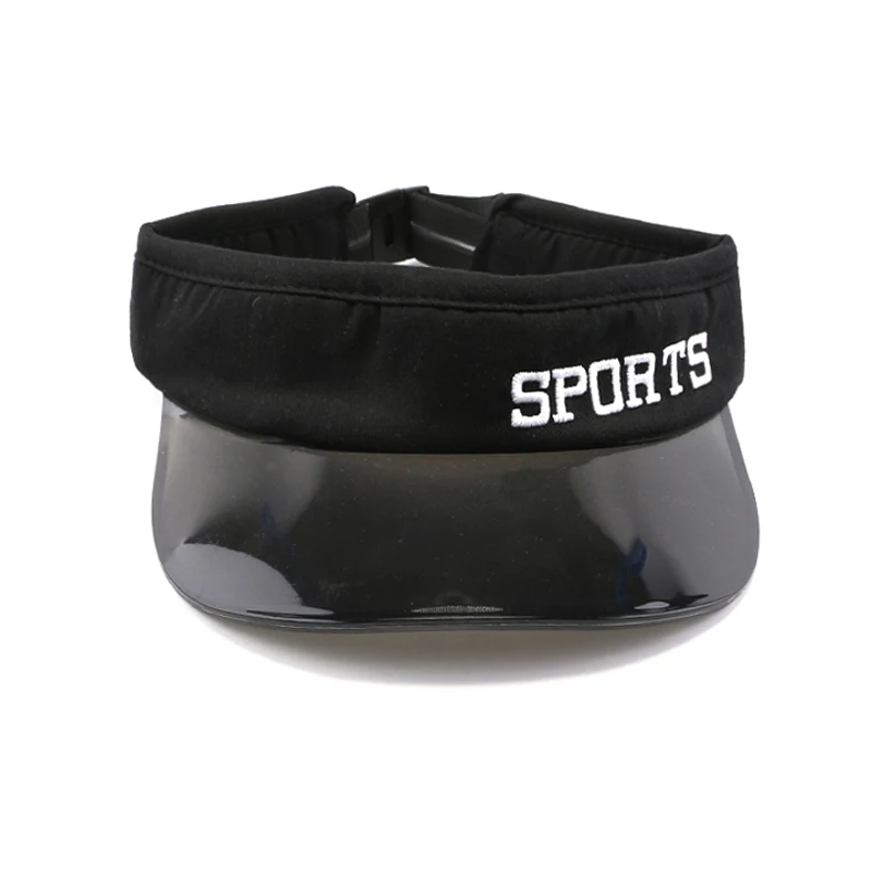 Wholesale Sun Visor Caps,Custom Breathable Black Visor - Buy Black ...