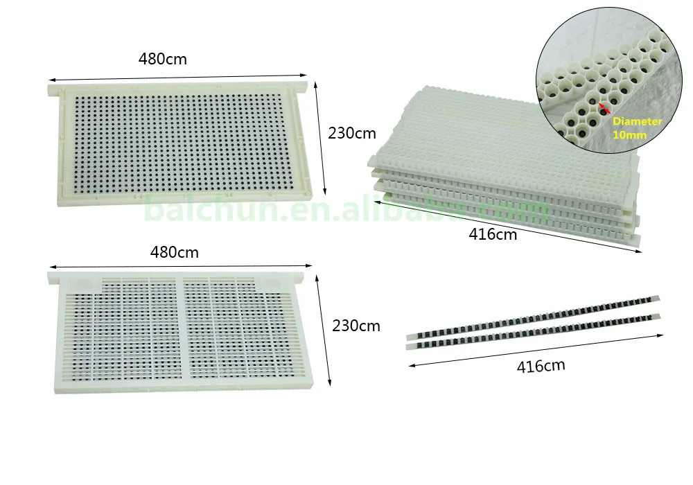 Complete 1 SET Queen Rearing Kit Include 215 Pieces Nest Frame ...