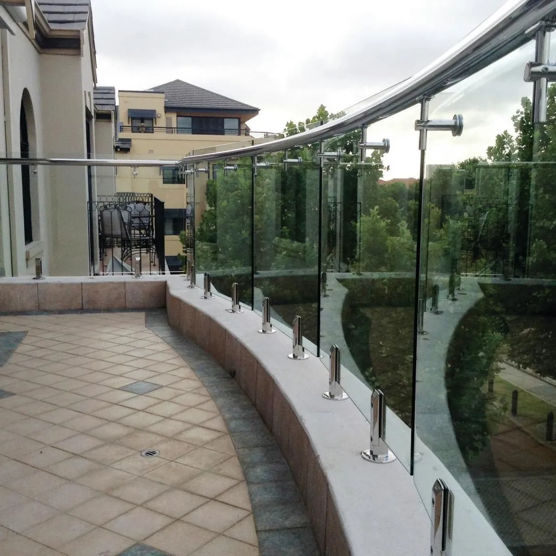 Good Price Product Aopu Stainless Steel Balustrade And Glass Pool Fence ...