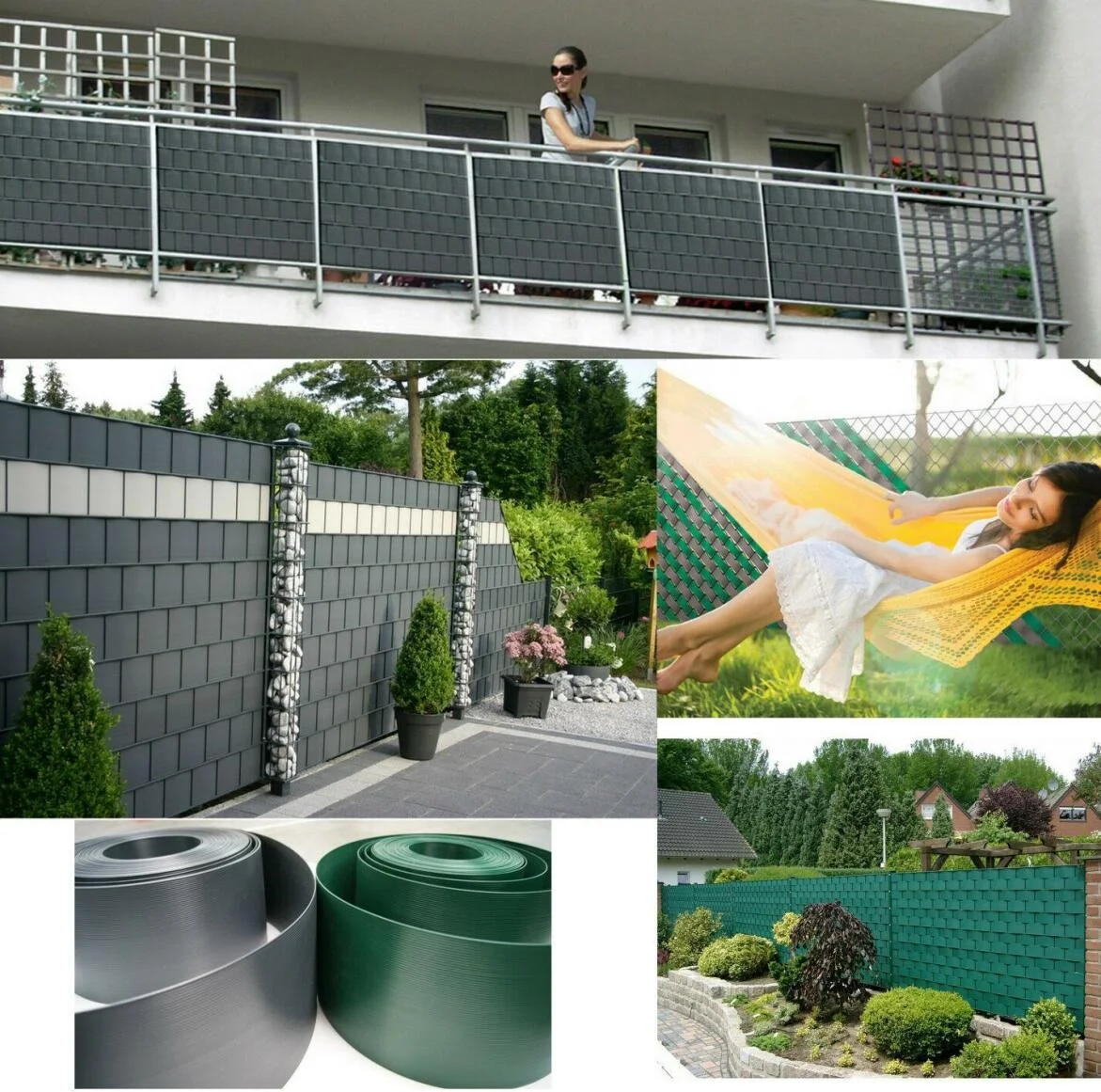 PVC Protection Strip Privacy Garden Fence Panel Cover
