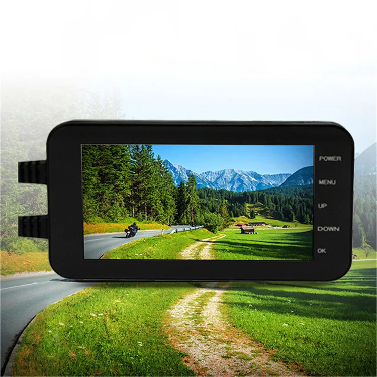 Mt003 4.0inch Motorcycle Driving Recorder 1080p Ip65 Waterproof Dash ...