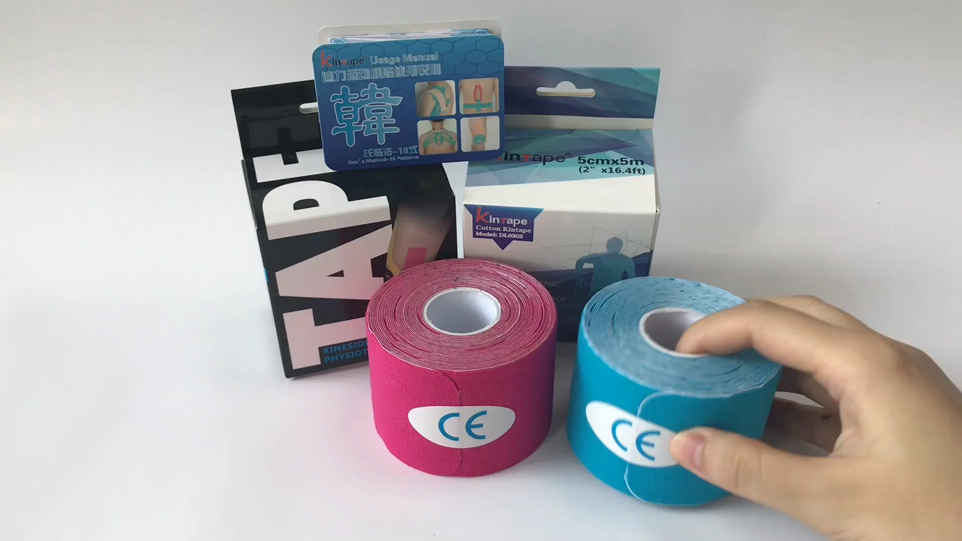 Oem Customized Pre-cut Single Patch Kinesiology Tape / Kintape For ...