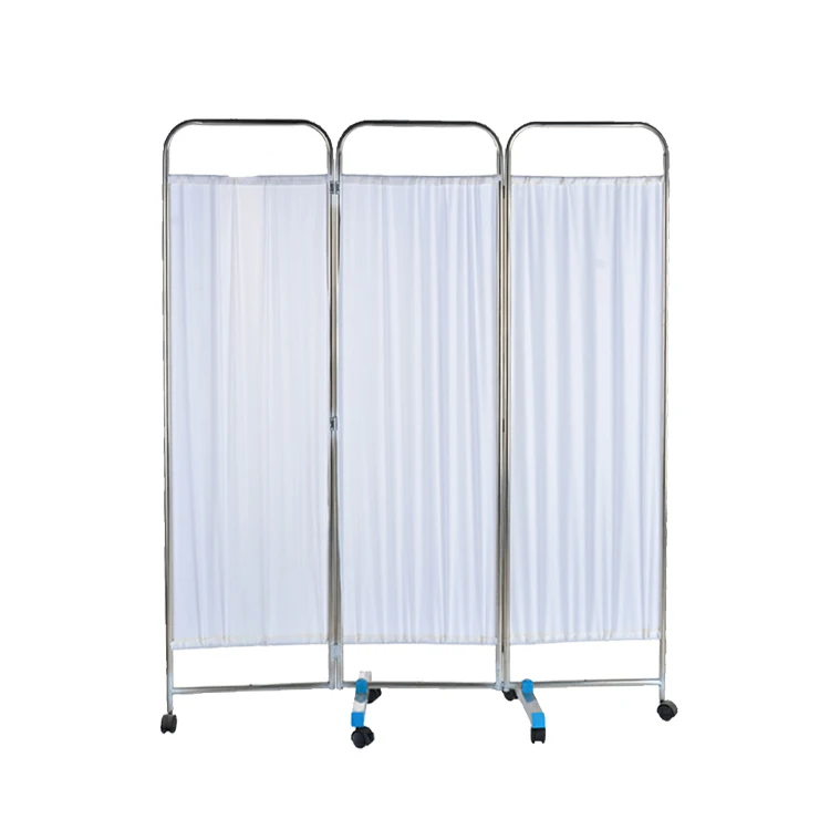 Osen-ha1 Thickened Stainless Steel Folding Medical Hospital Ward Screen ...
