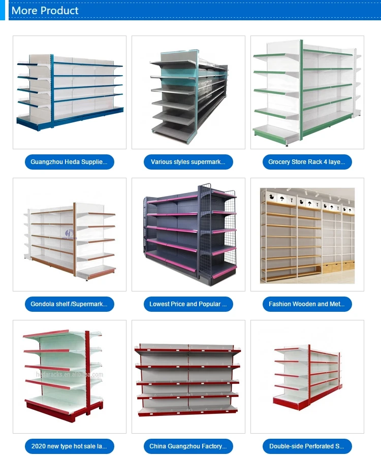 Customized China Guangzhou Factory Gondolas Supermarket Retail Gondola ...