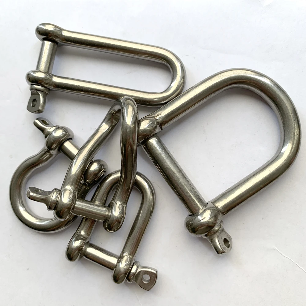 High Quality Rigging Hardware Stainless Steel Long D Shackle With Screw ...