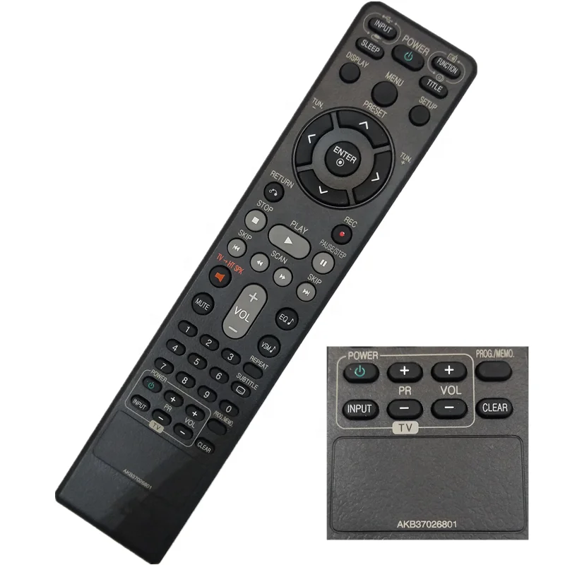 New AKB37026801 Home Theater System Remote Control for LG DVD HT903TA ...