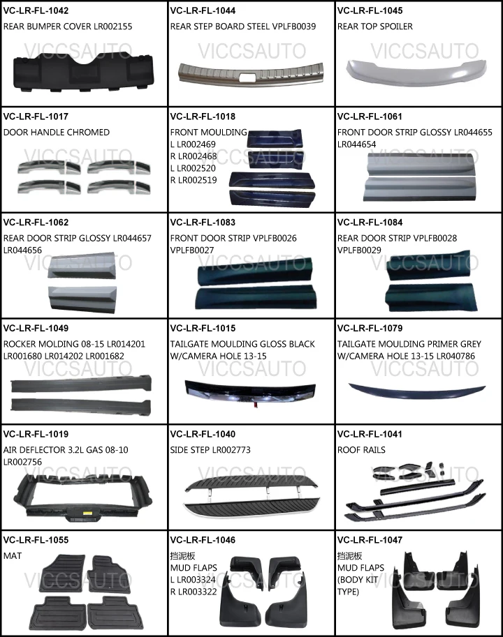 Oem Lr002788 For Land Rover Freelander 2 2010-2013 Auto Car Rear Bumper ...