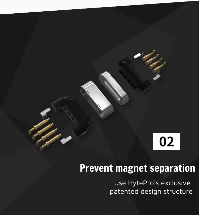 Hytepro Magnetic Charging Connector - Reliable Power & Data