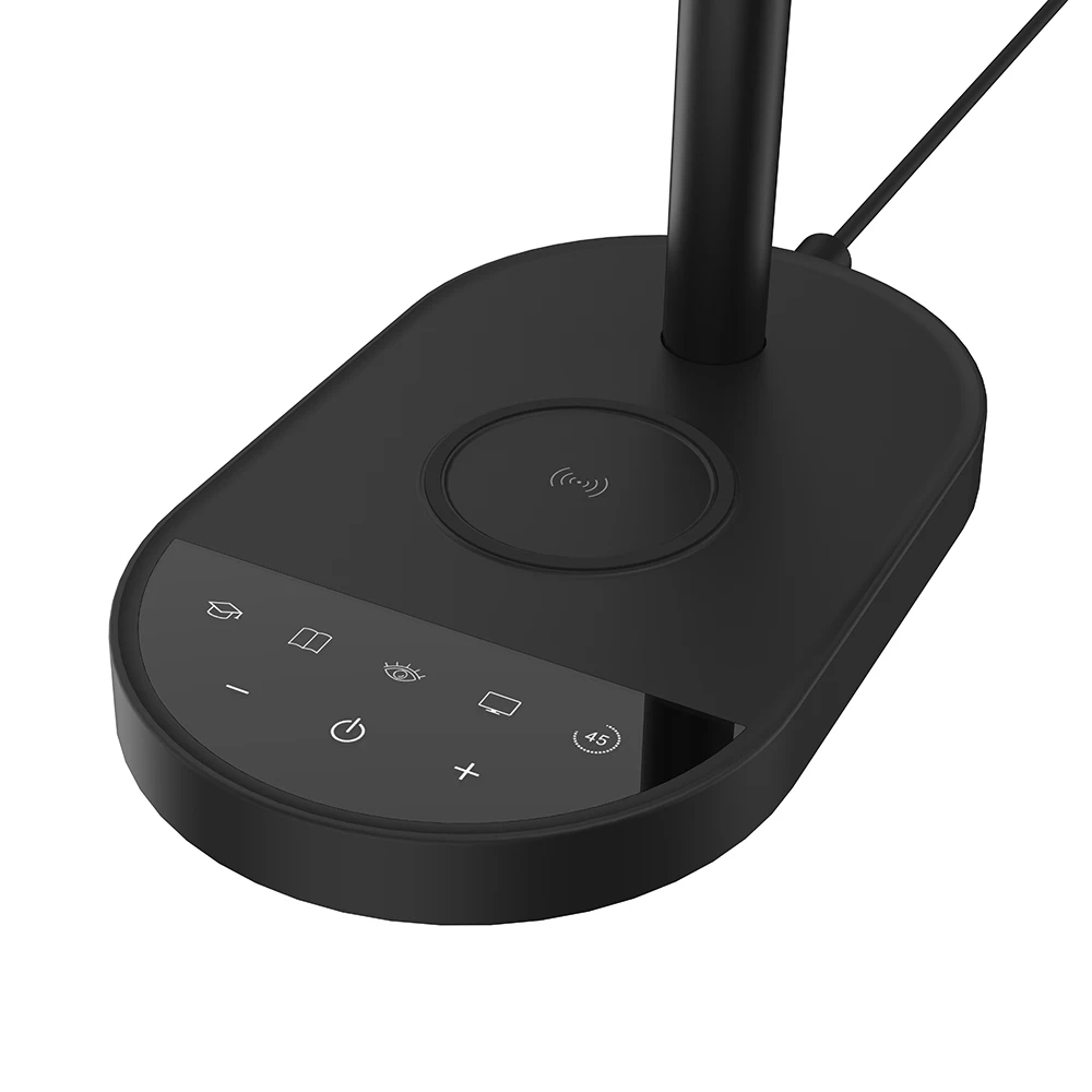 Tik Tok Trends Wireless Charging Led Table Lamp Study Light Usb Reading ...