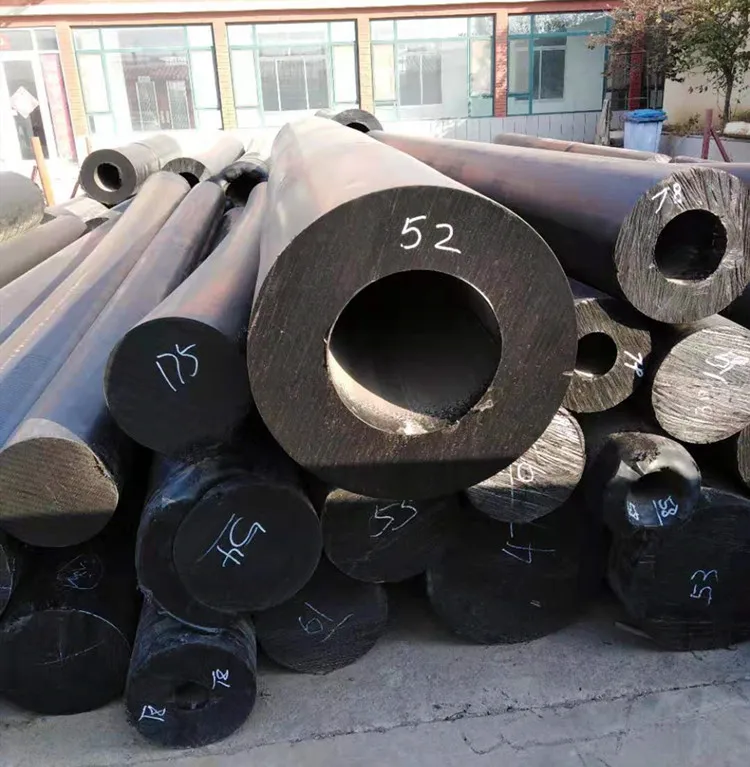 Large Diameter Hdpe Hollow Bar /pe Pipe For Flanges Pressing - Buy ...