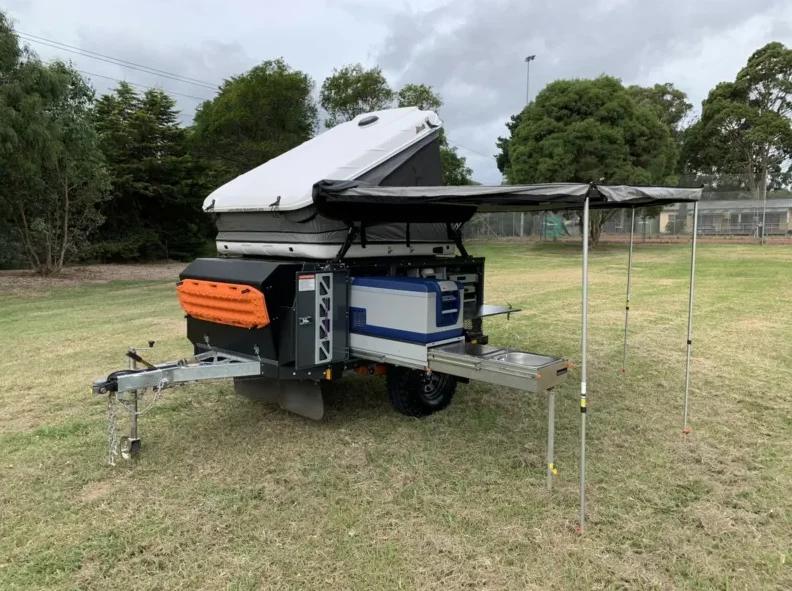 270bat Awning Tent Camper Trailer - Offroad Camping Utility