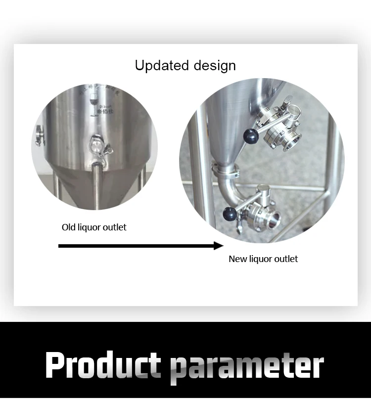 100l Conical Tank Conical Bottom Tank For Beer Fermentation - Buy ...