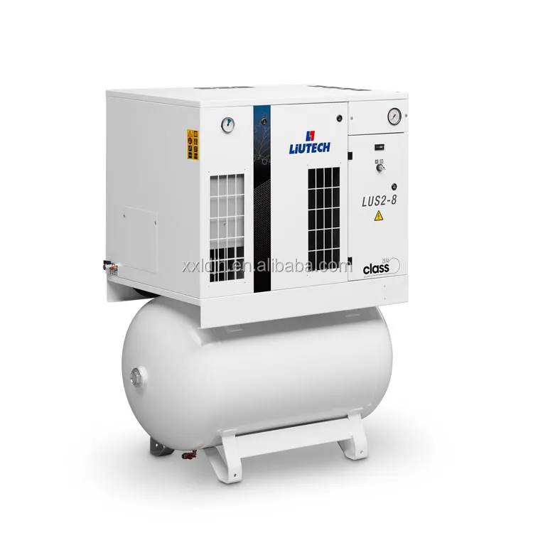 Liutech 1.5kw 10 Bar Scroll Oilless Silent Air Compressor Dryer For ...