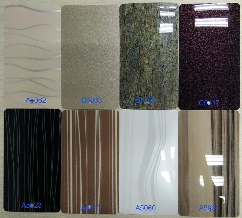 Laminated Acrylic Plastic Sheet 1220 X 2440 High Gloss For Cabinet ...