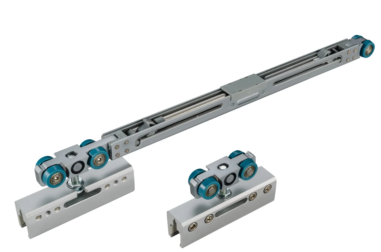 Coplanar Synchronized Linkage Door Sliding System With Belt For 3 ...