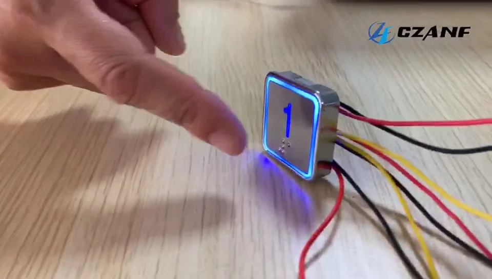 Square Touchless Elevator Lift Sensor Touch Free Push Button - Buy ...