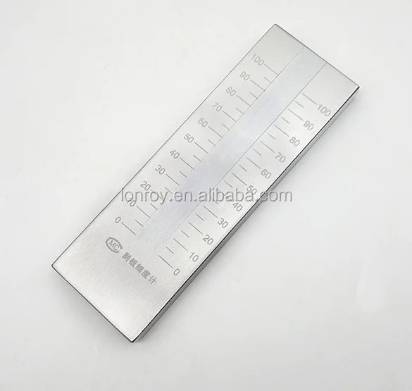 ISO 1514 ASTM D333 D1210 Grind Gauge 0-50um - LONROY