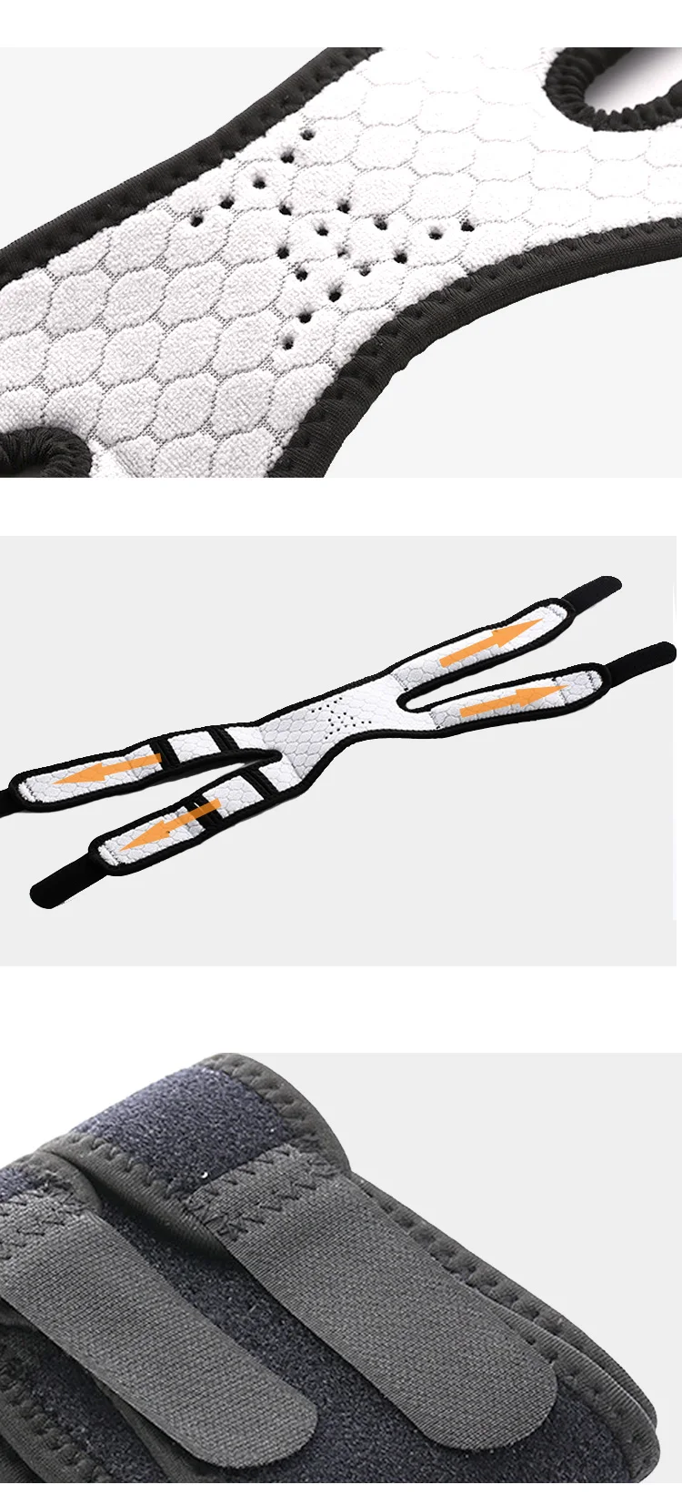 Double Patella Knee Strap - Adjustable Neoprene Support